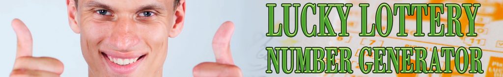 Lucky Lottery numbers generator